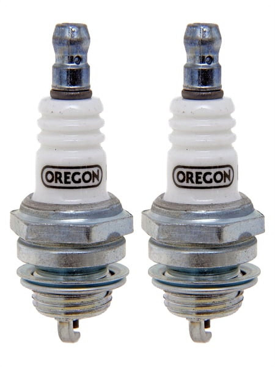 Oregon 2 Pack 77-304-1-2PK Spark Plug Bosch HS8E Champ DJ8J NGK WA20M-U ...