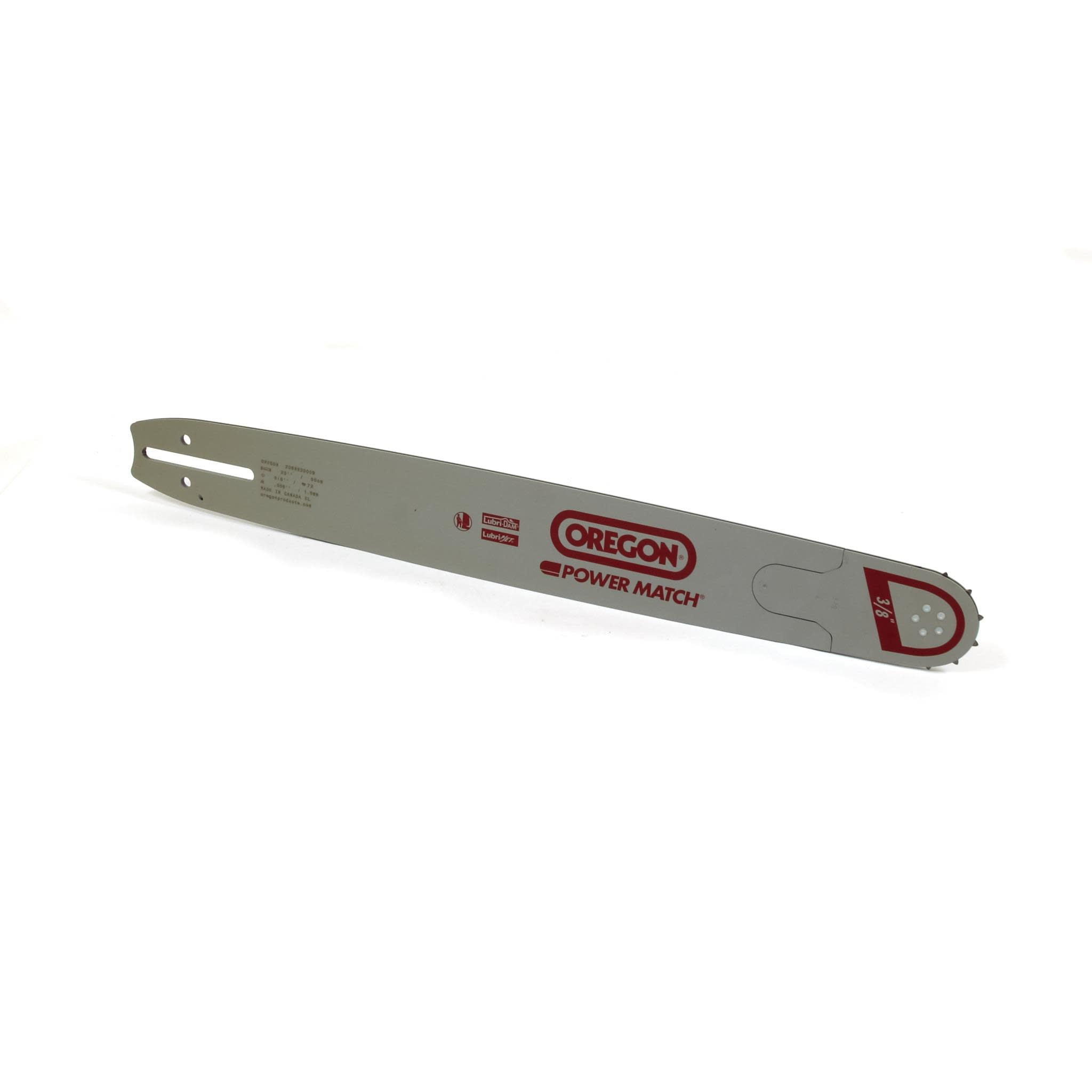 Oregon 20" PowerCut Guide Bar, .058" Gauge, Sprocket-nose, 3/8" Pitch ...