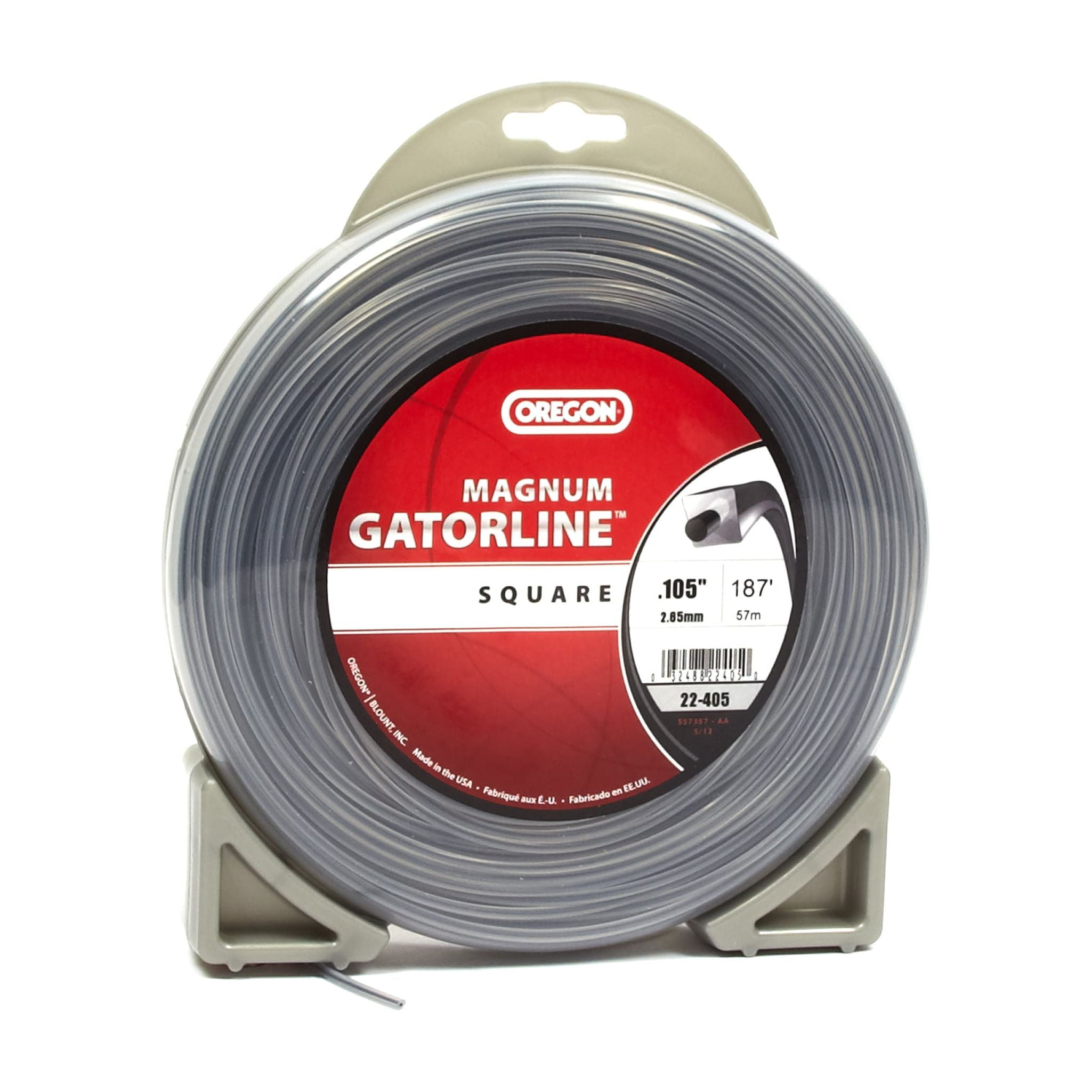Oregon 22-405 Square Magnum Gatorline String Trimmer Line .105 1lb ...