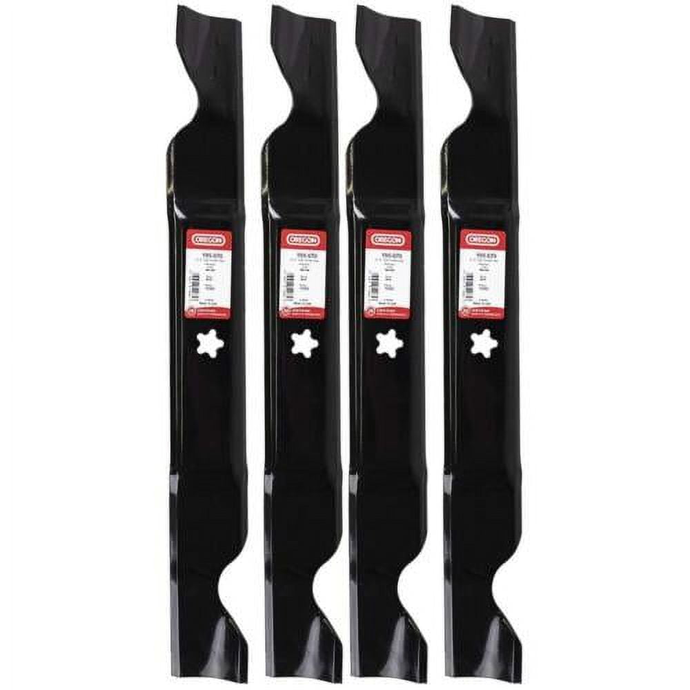 "Oregon Lawn Mower Set of 4 Blades 532405380 403107 21546611 for 46 ...