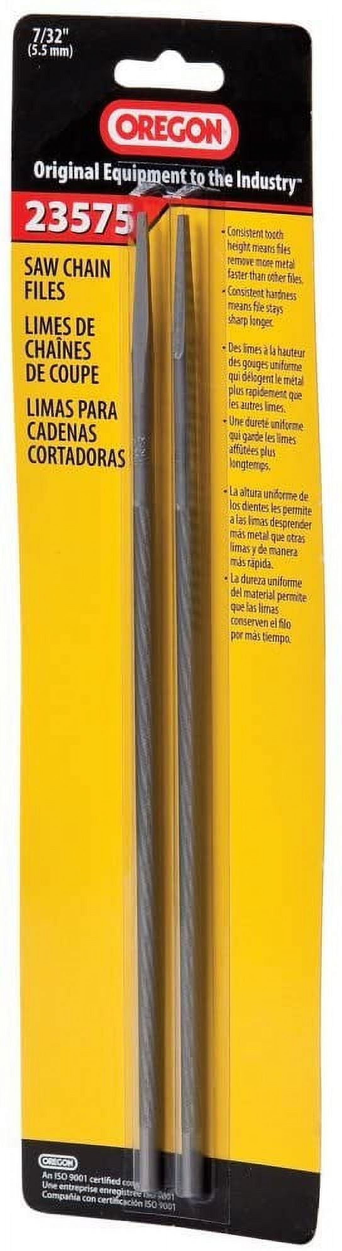 Oregon 23575 Chainsaw Chain File, 7/32", 2/Pack - Walmart.com