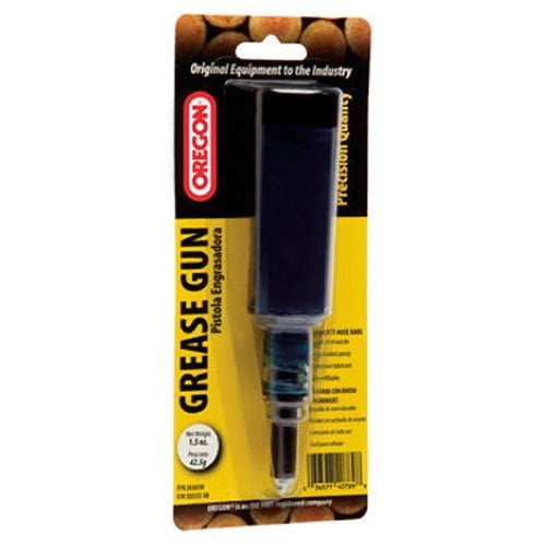 Oregon 26365 Pre-Loaded Chain Saw Grease Gun, Prolongs Life of Bar ...