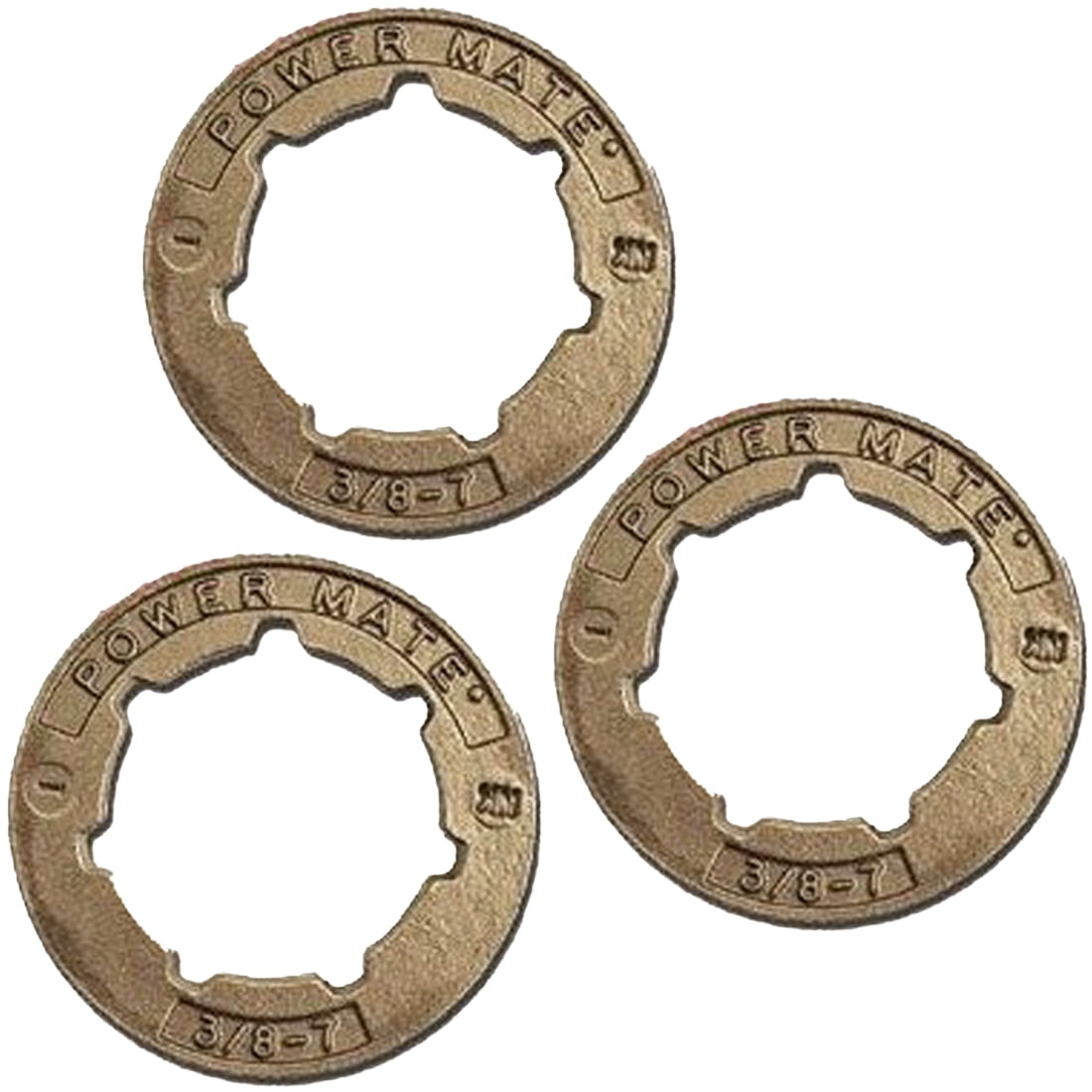 Oregon (3 Pack) 11892 0.325 in. SM7 Power Mate Small Rim Sprocket ...