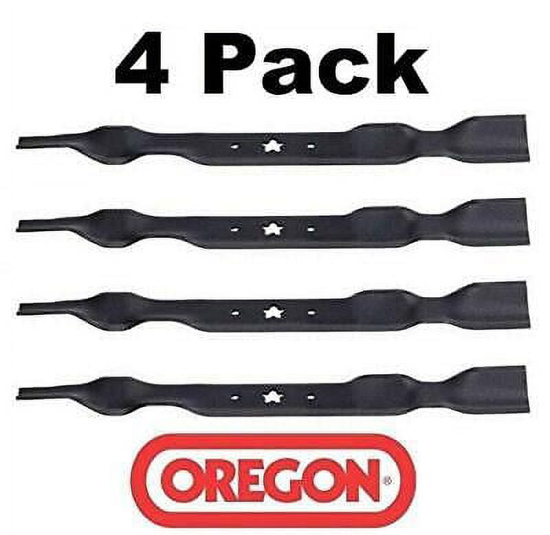 Oregon 4 Pack 195-019 Mower Blade Fits Craftsman 139775 - Walmart.com
