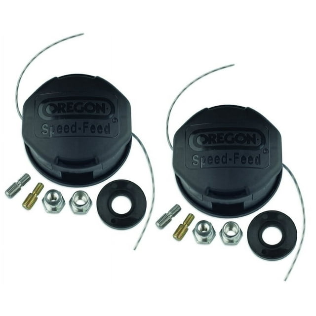 Oregon 55-294 (2 Pack) Speed Feed 3-3/ 4" String Trimmer Head Left Hand ...