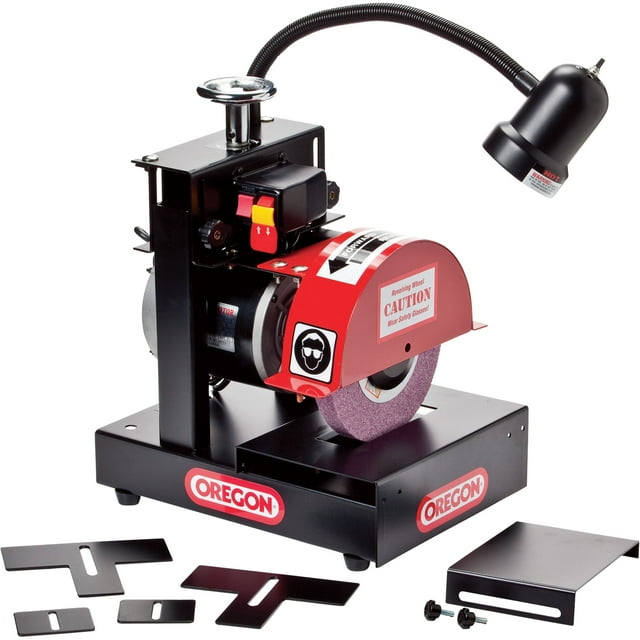 Oregon 88-023 Electric 1/2 HP Blade Grinder Sharpener with Adjustable ...