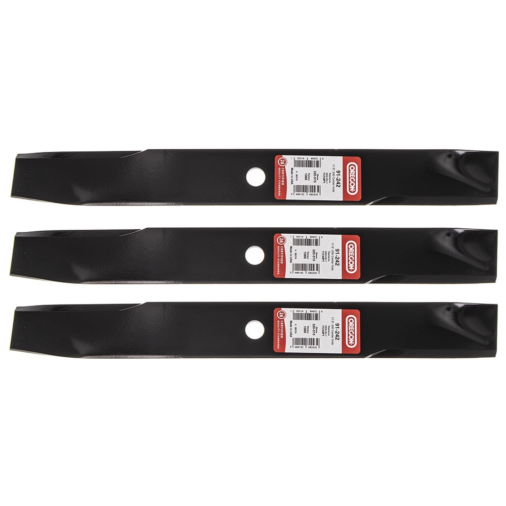 Oregon 91-242 3pk Medium Lift Blade Ariens Gravely Zoom ZT 50" Zero ...