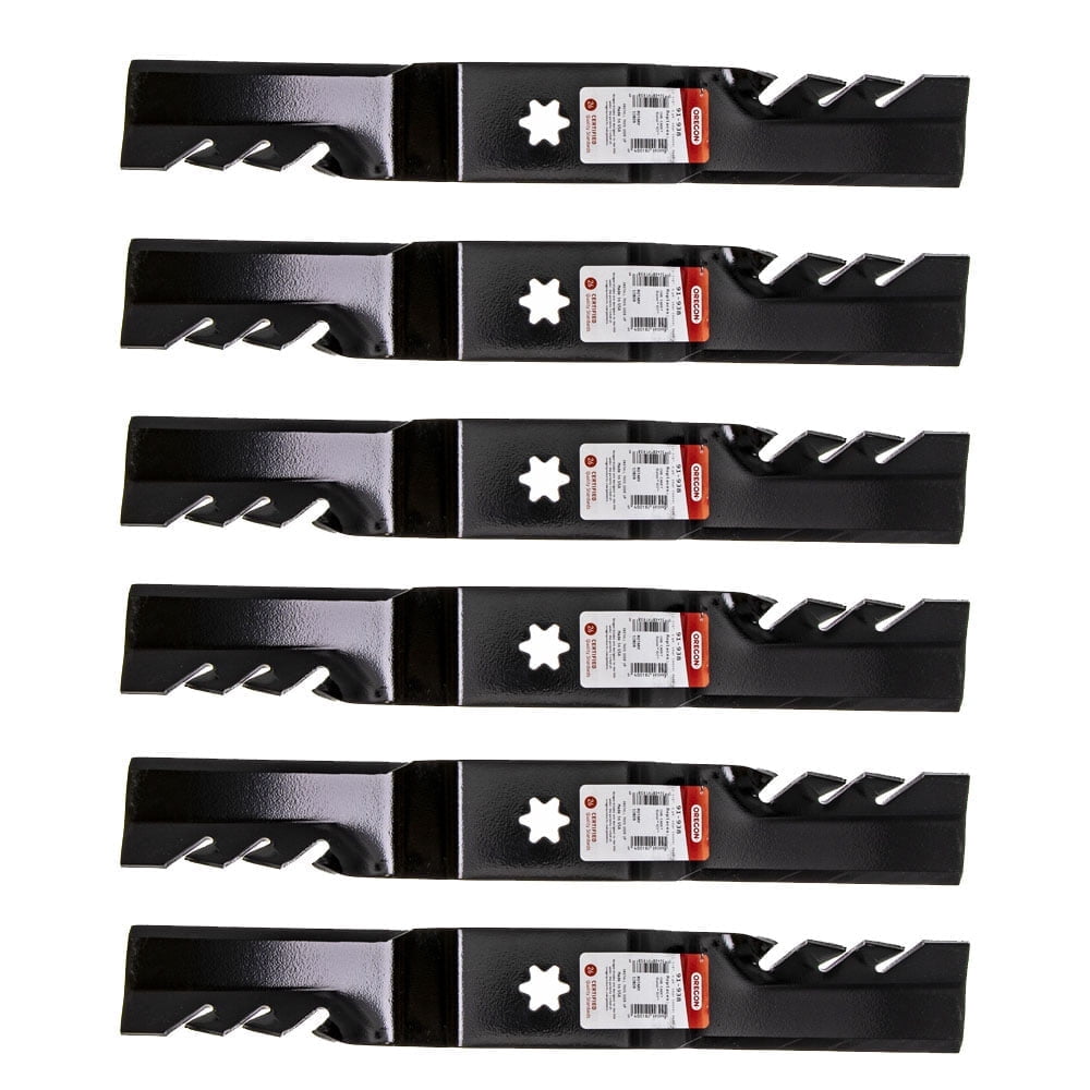 Oregon 91-938 17-7/8" G3 Gator Toothed Mulching Blades MTD Cub Cadet 50 ...