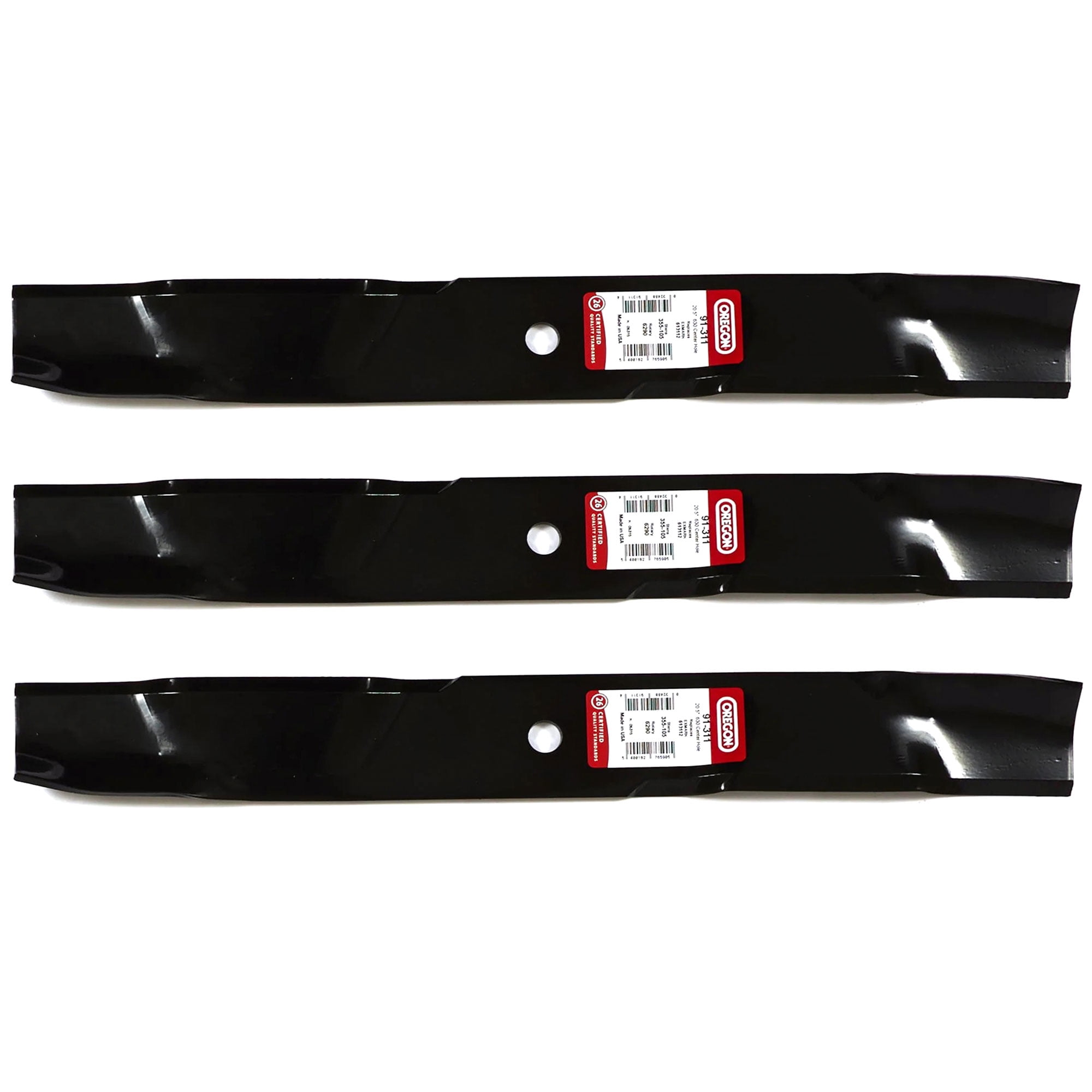 Oregon Blade 20-1/2" (3PK) Compatible with Exmark Lazer Z, Super Z ...