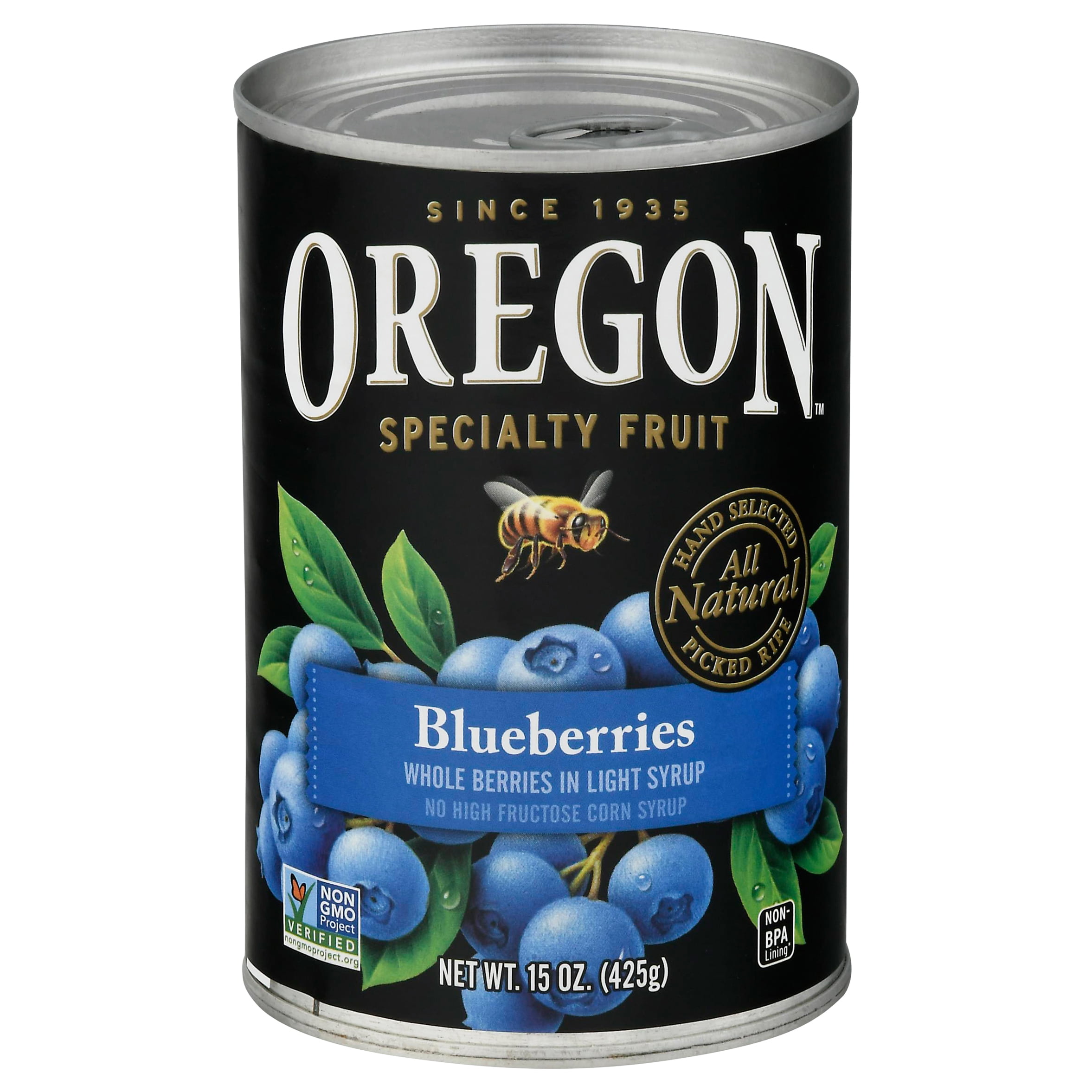 Oregon Blueberry Lite Syrup 15 oz (Pack Of 8) - Walmart.com