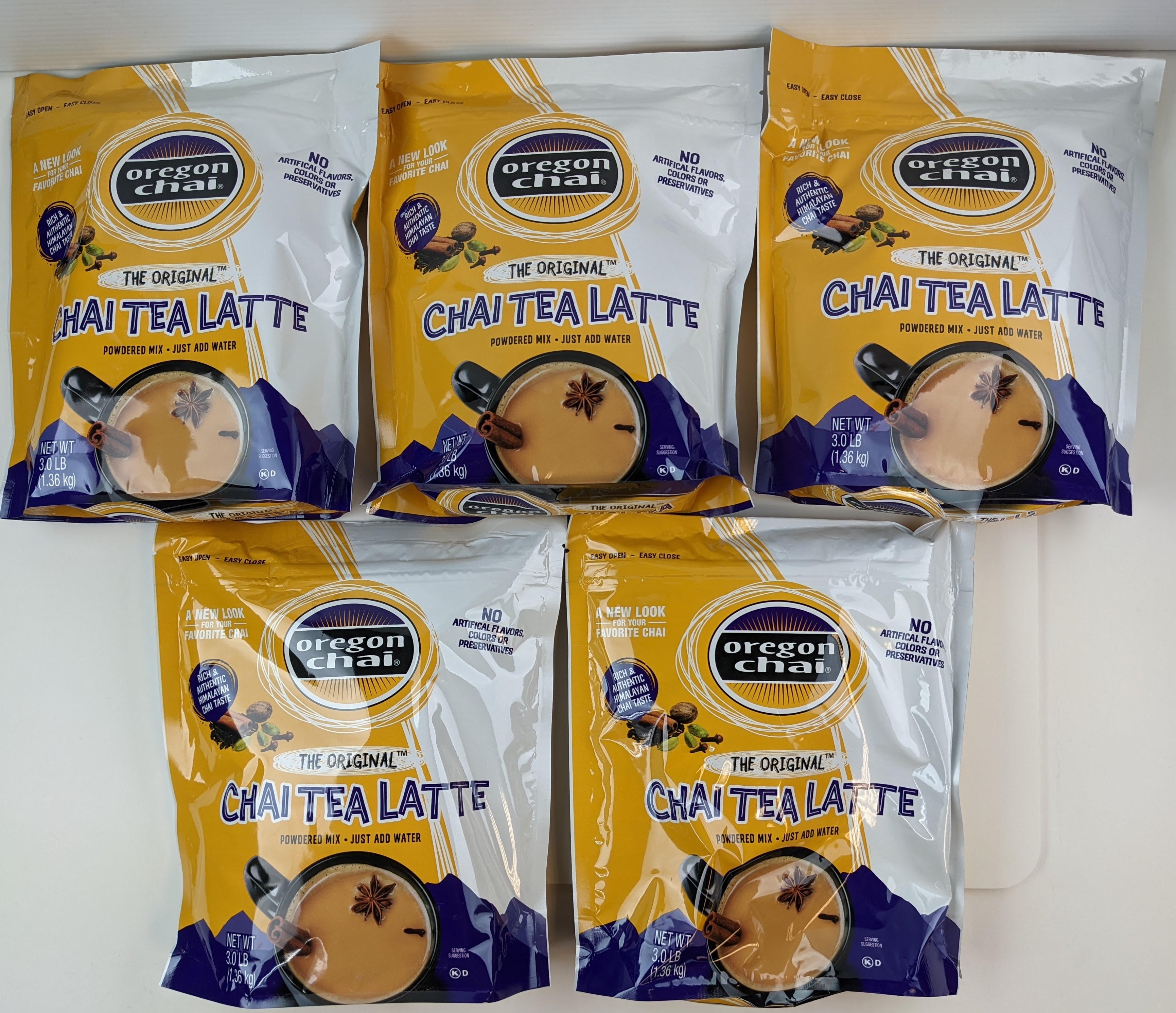 Oregon Chai The Original Chai Tea Latte Mix Powdered Spiced Black Tea ...