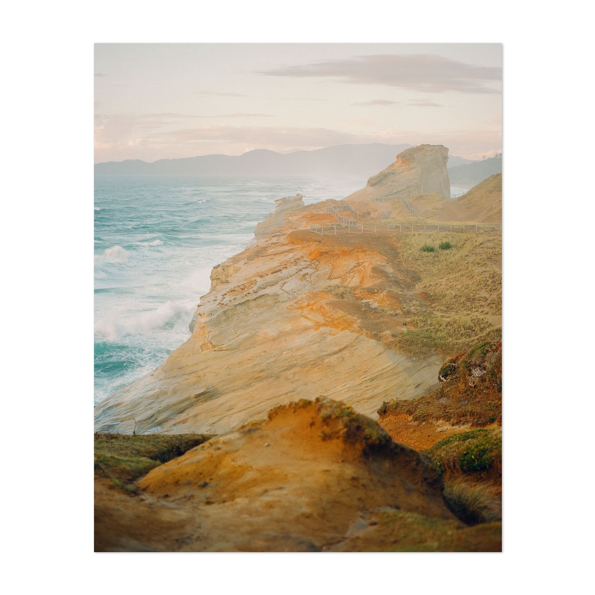 Oregon Coast Pastel Sunset - Pacific City Oregon Photography Coastal ...