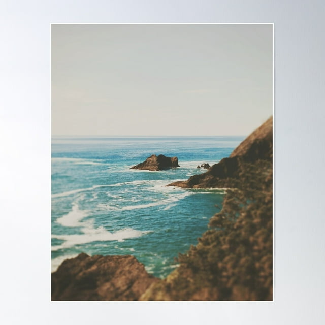 Oregon Coast Poster Wall Art, Modern Wall Decor For Living Room Bedroom ...
