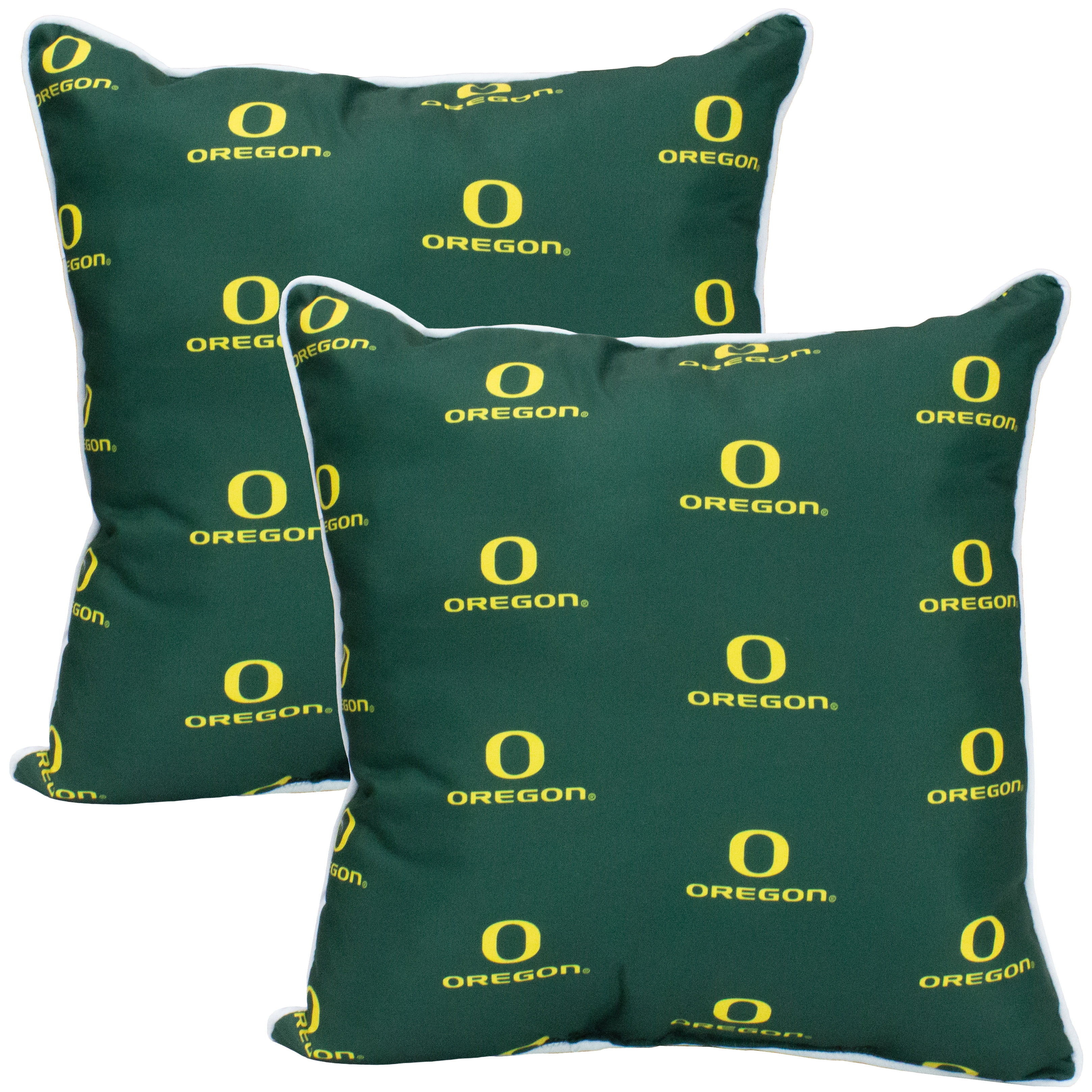 Oregon Ducks 16" x 16" Decorative Pillow - (Includes 2 Decorative ...