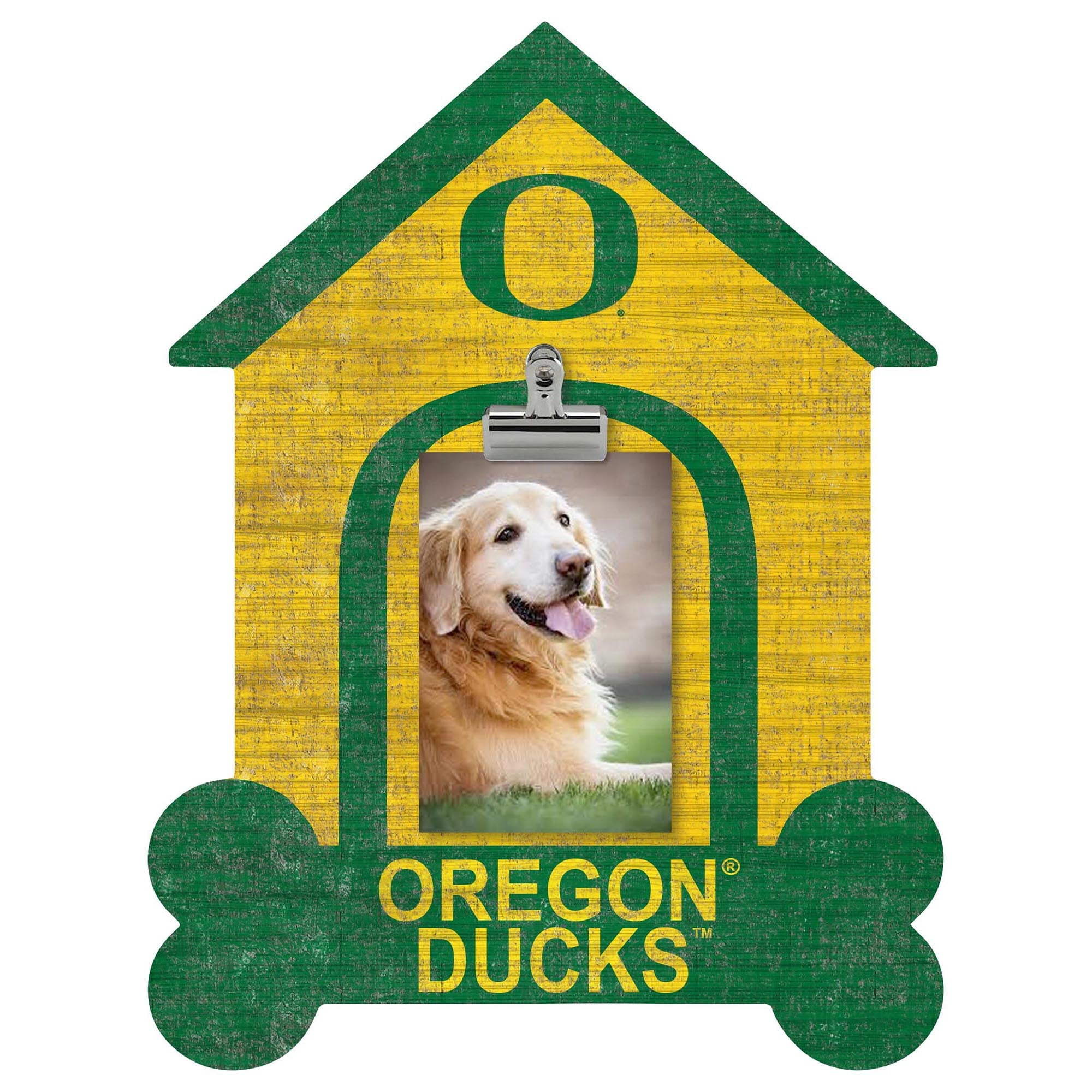 Oregon Ducks Dog Bone House Clip Frame - Walmart.com