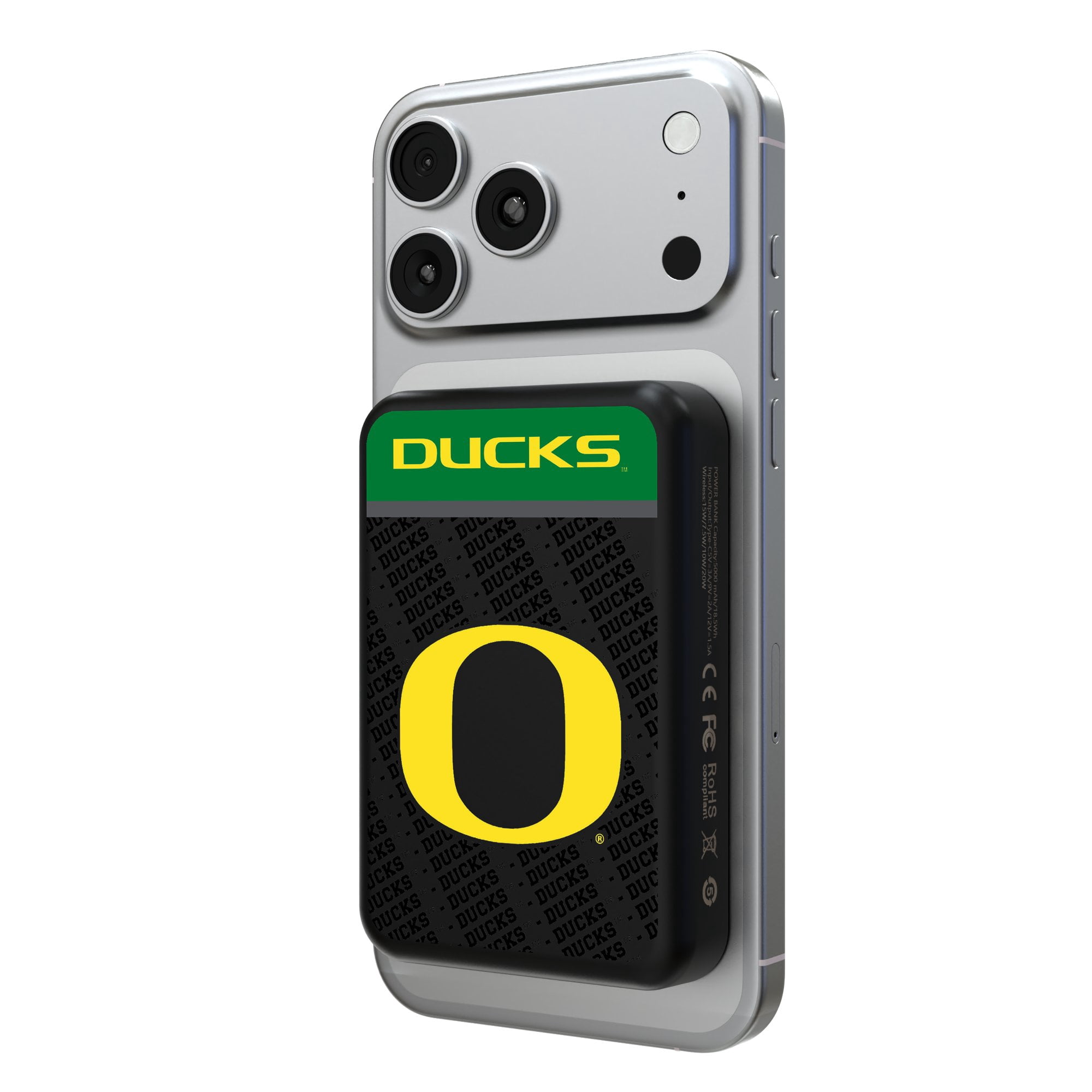 Oregon Ducks Endzone Plus Wireless Power Bank - Walmart.com