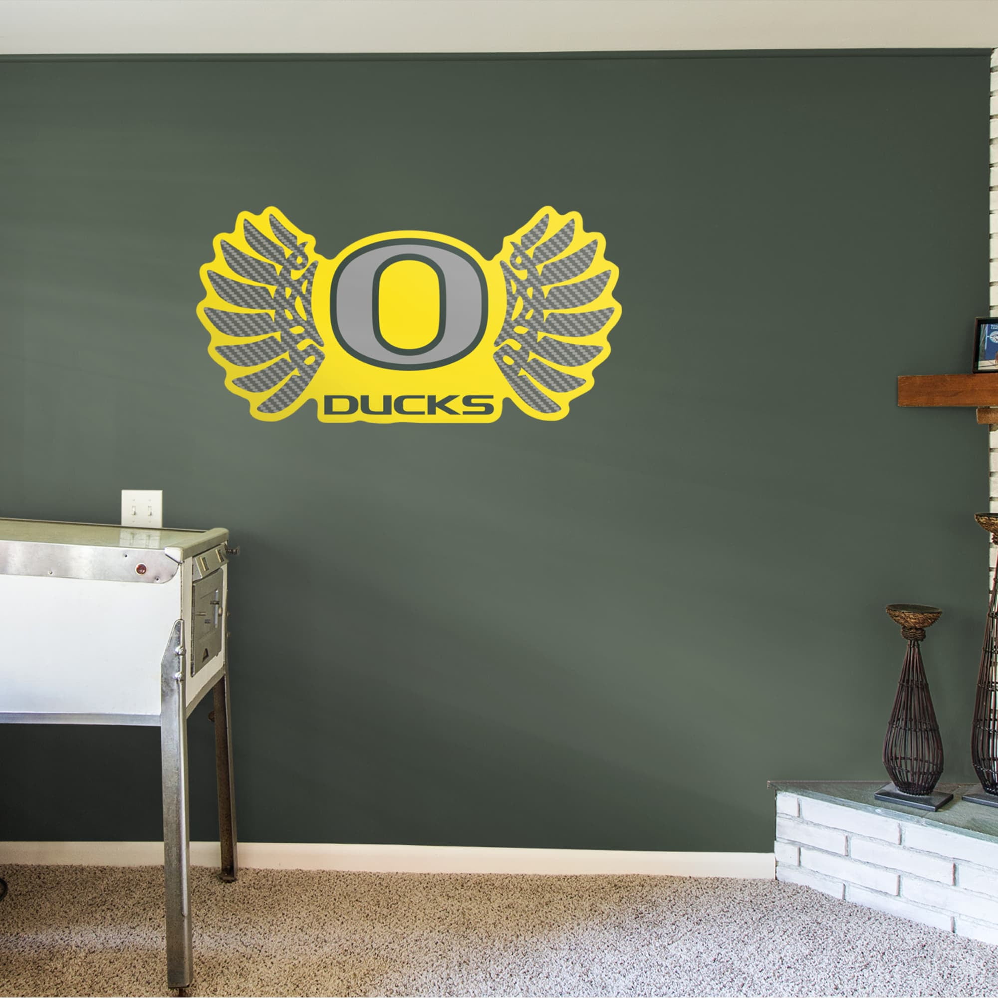 Oregon Duck Wings Logo Large