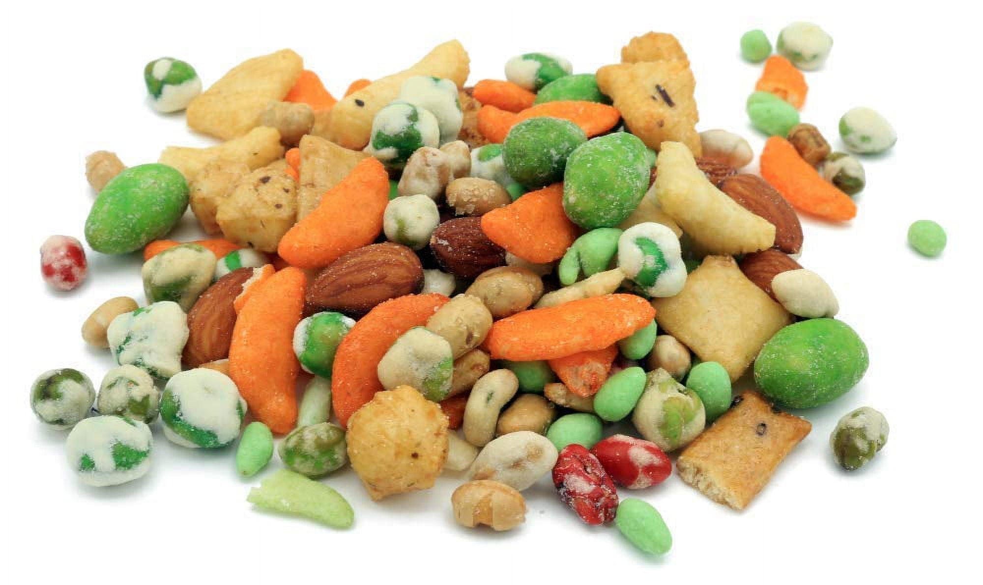 Oregon Farm Fresh Snacks MFF30 Wasabi Peas & Rice Crackers Mix - Locally Sourced and Freshly ...