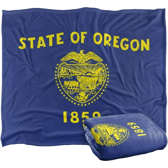 Oregon Flag Officially Licensed Silky Touch Super Soft Throw Blanket 50 ...