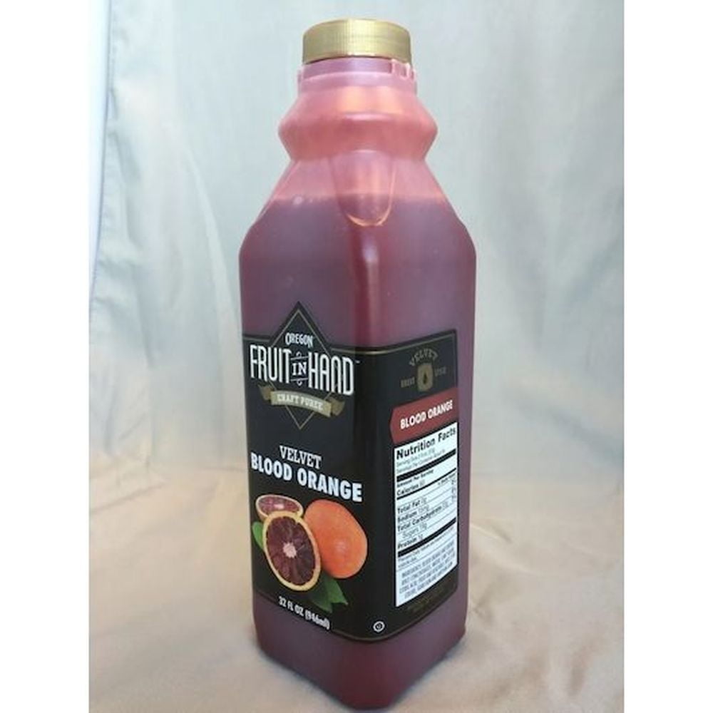 Oregon Fruit Blood Orange Velvet Craft Puree, 32 Fluid Ounce -- 6 per ...