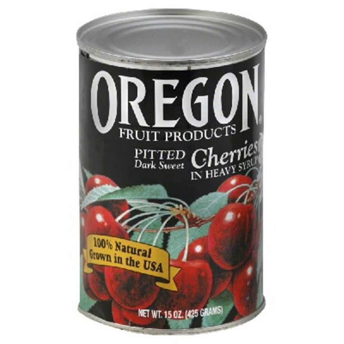 Oregon Fruit Products Bing Cherries - 8x15OZ Sweet Black Cherries in ...