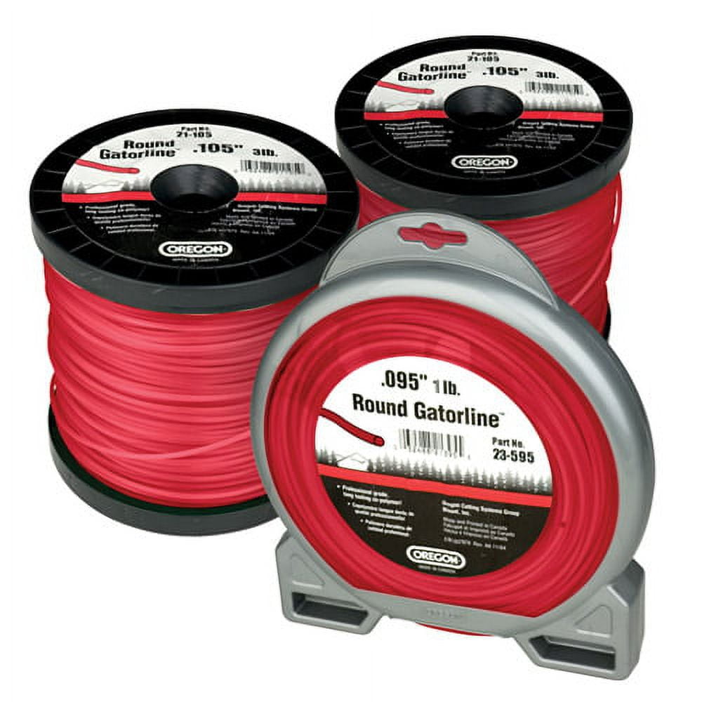 Oregon Gatorline 1 Lb 153' Spool 0.130" Gauge Commercial Grade Round ...