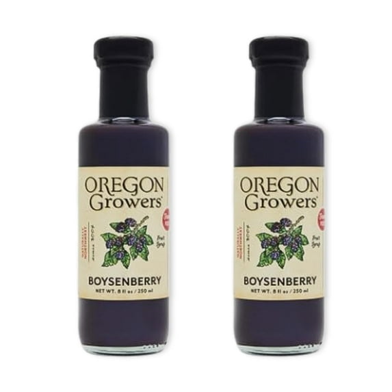 Oregon Growers Boysenberry Syrup - Flavored Syrup For Pancakes - 8 Oz ...
