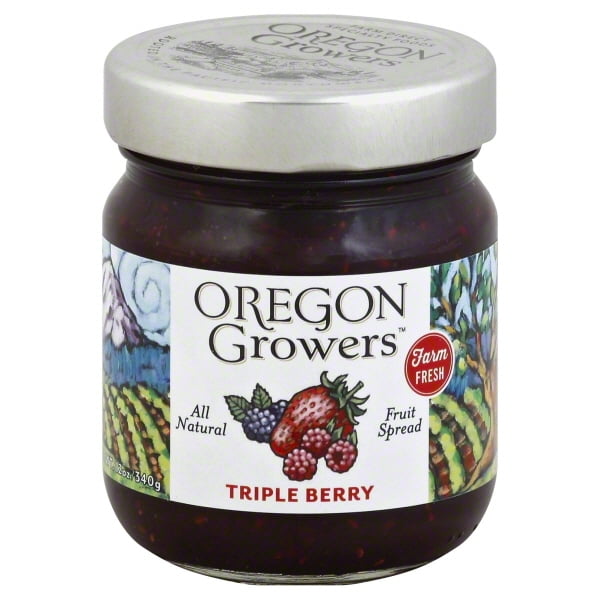 Oregon Growers & Shippers Oregon Growers & Shippers Fruit Spread, 12 oz ...