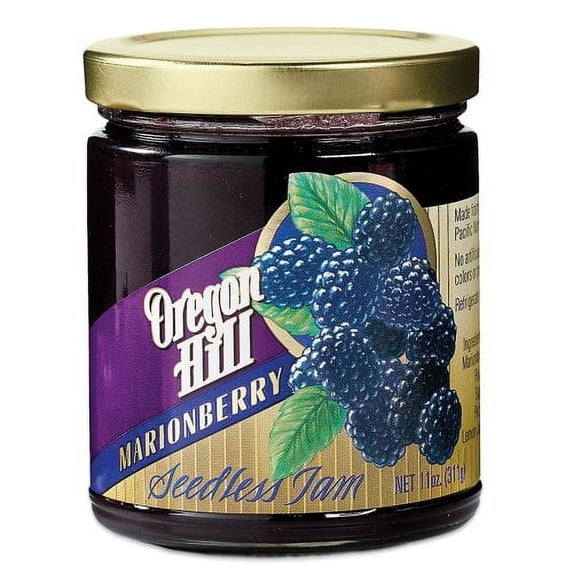 Oregon Hill Seedless Marionberry Jam 11 oz. - Walmart.com