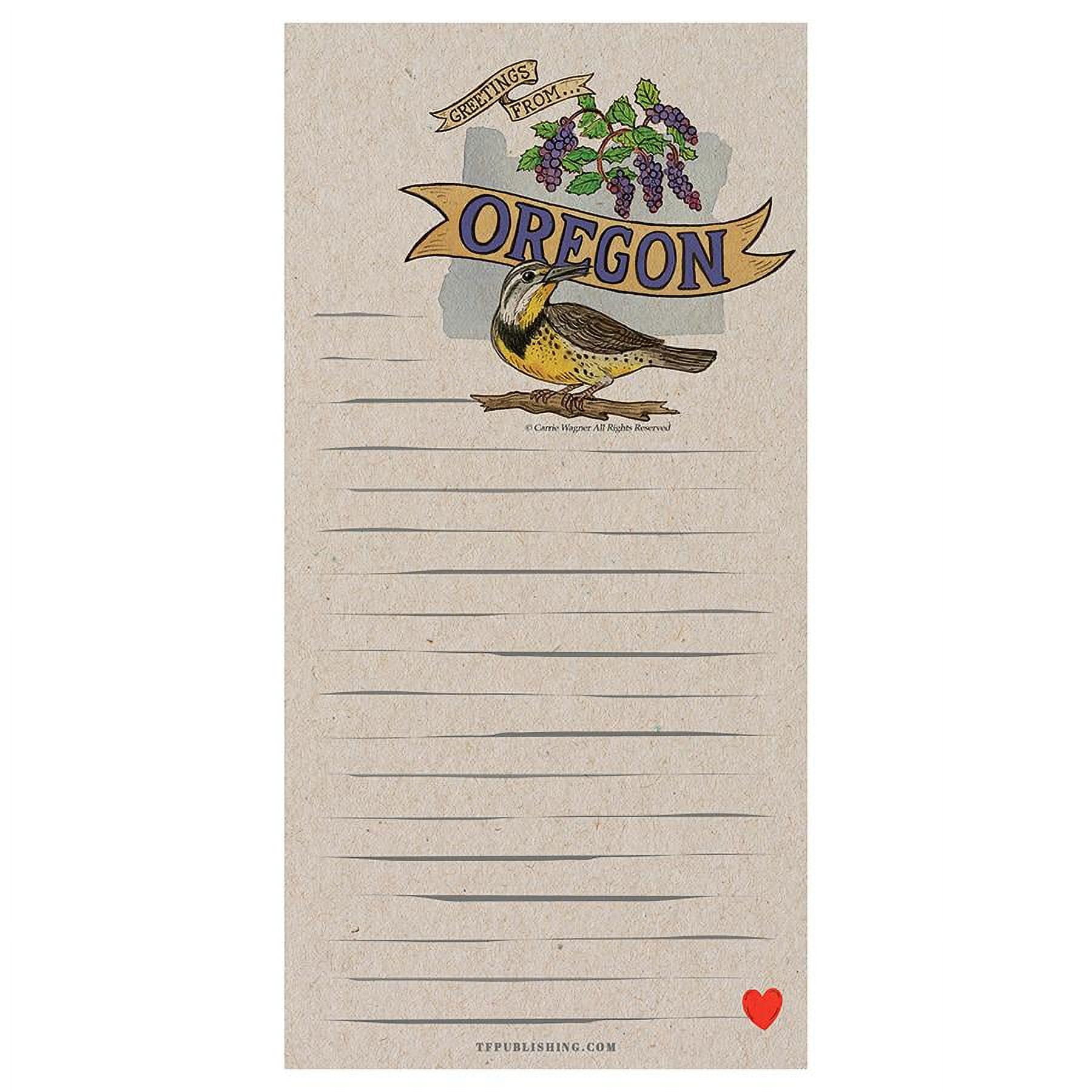Oregon Magnet List Pad - for Lists, Groceries, ToDos - Walmart.com