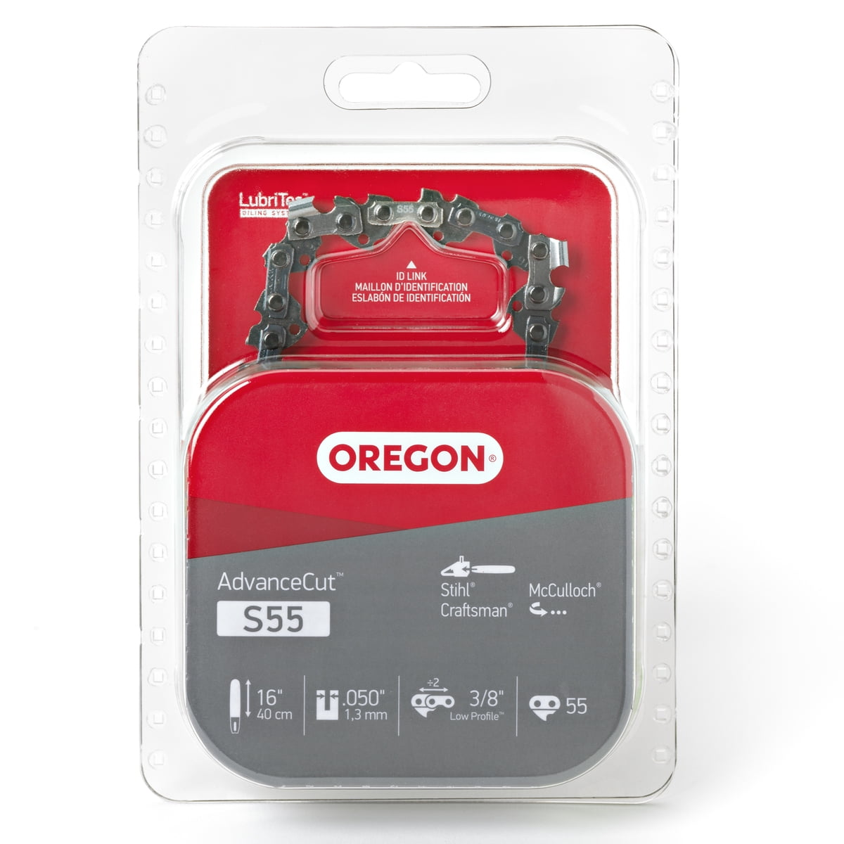 Oregon S55 AdvanceCut™ Saw Chain, 16" - Walmart.com