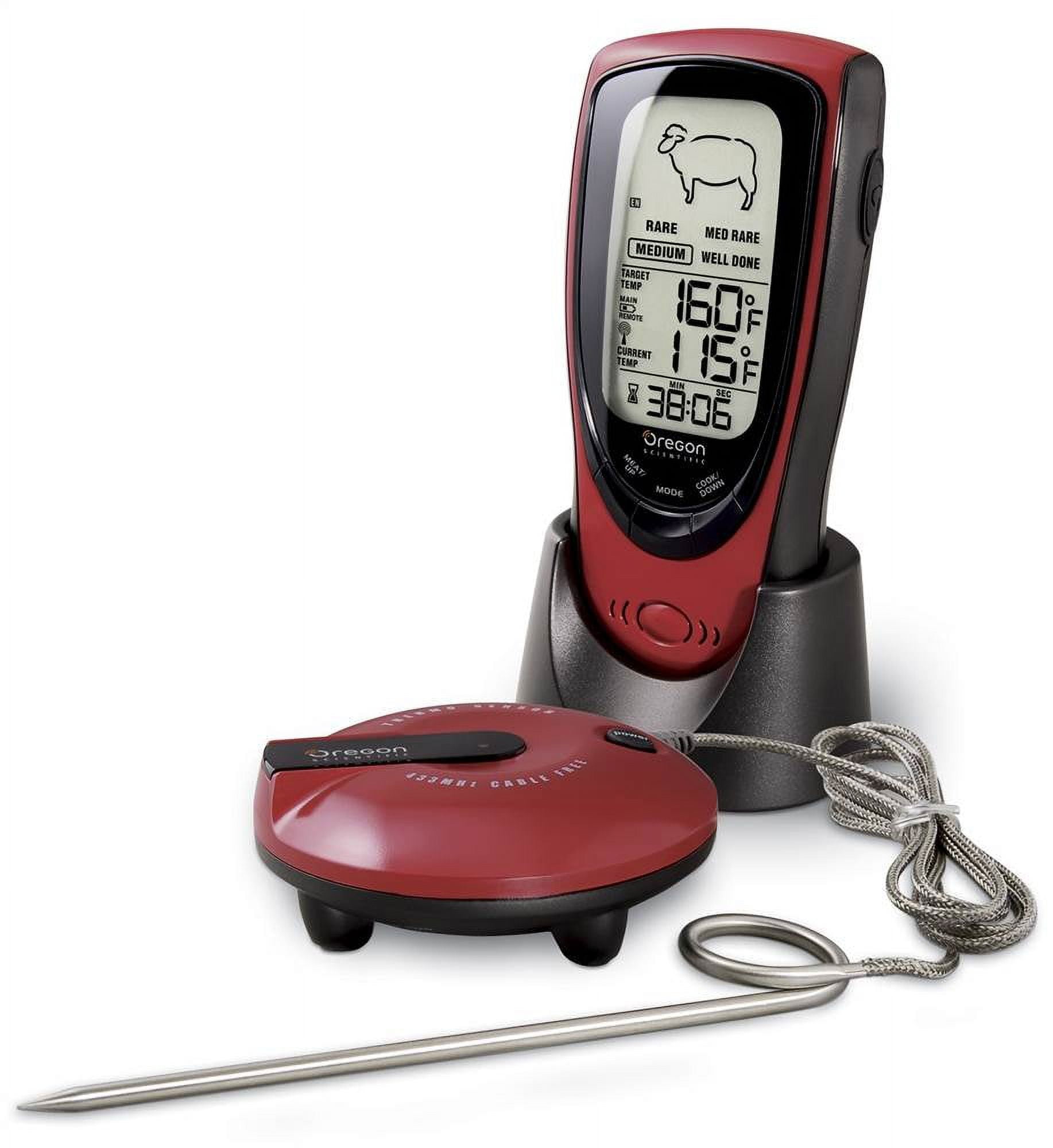 Talking Wireless BBQ/Oven Thermometer - Walmart.com