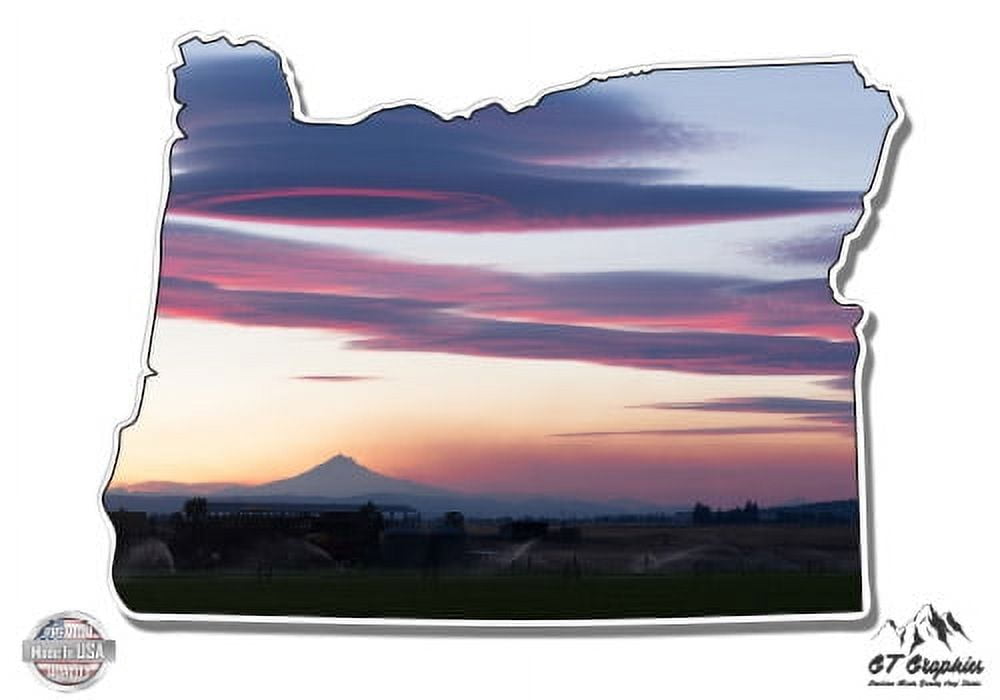 Oregon Shape Mount Jefferson View I Love Oregon Beautiful Landscape ...
