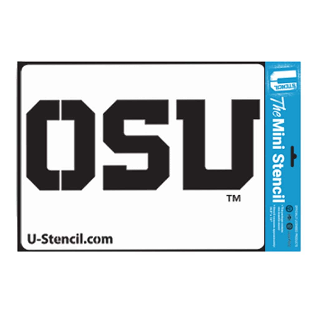 Oregon State Beavers 11" x 14.5" Team Mini Stencil Kit - Walmart.com