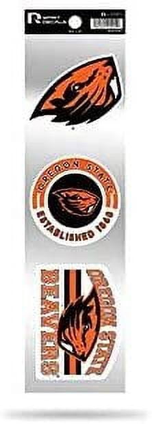 Oregon State Beavers 3 Piece Retro Spirit Decals Premium Throwback ...