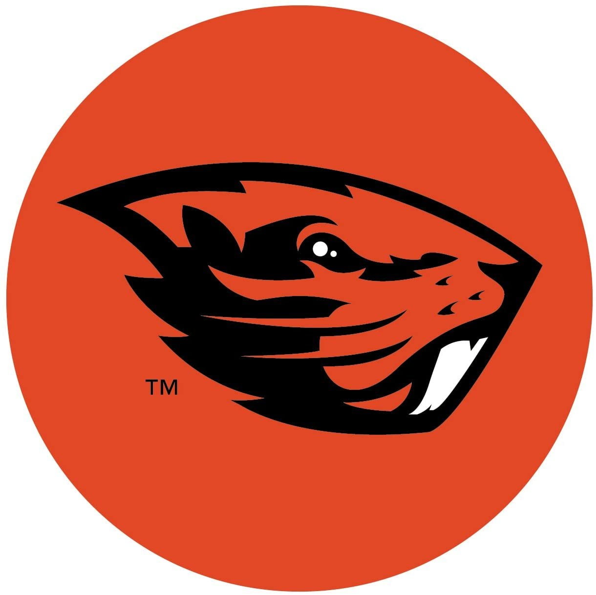 Oregon State Beavers Decal RR 4" Round Vinyl Auto Home Window Glass ...
