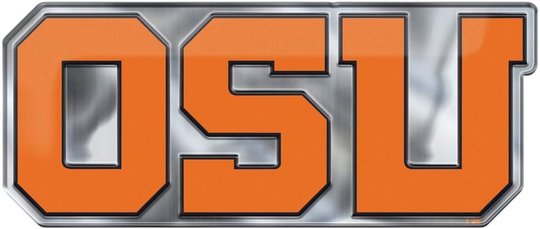 Oregon State Beavers Heavy Duty Aluminum Embossed Color Emblem ...