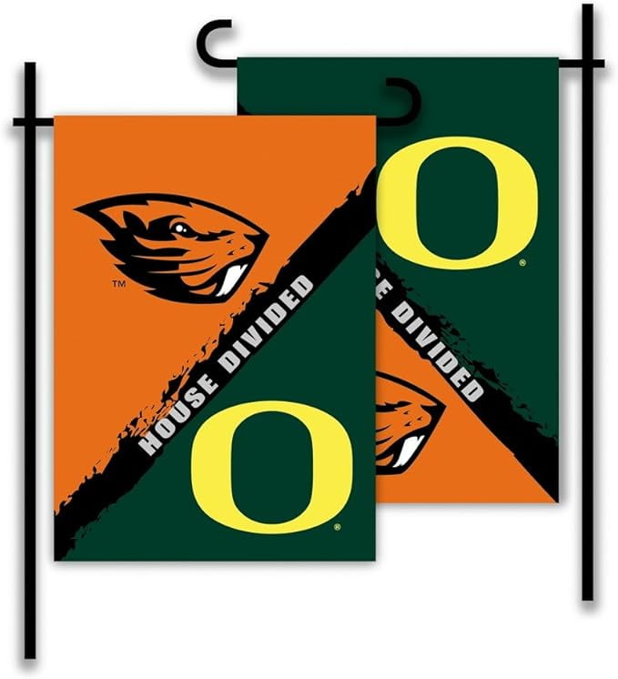 Oregon State Beavers House Divided Garden Flag - Walmart.com