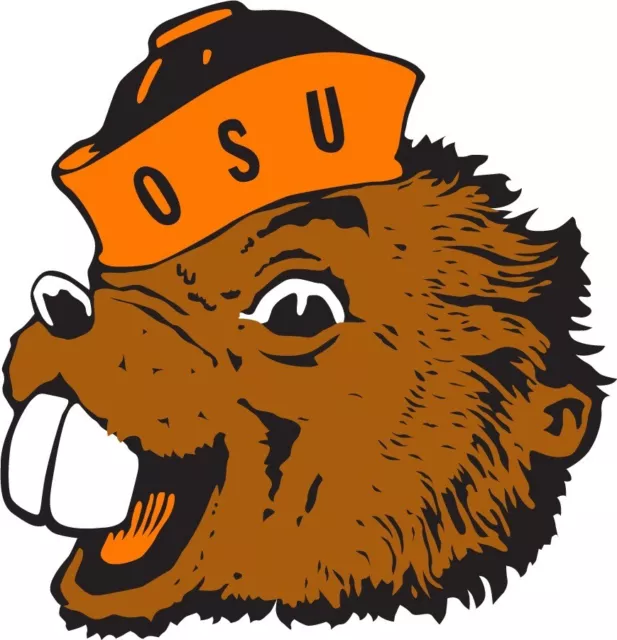 Oregon State Beavers Logo Sticker Baseball Sticker, Football Sticker ...