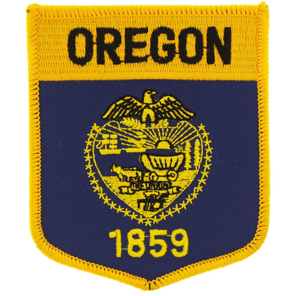 Oregon State Flag Shield Patch 2 7/8" x 3 1/2" - Walmart.com