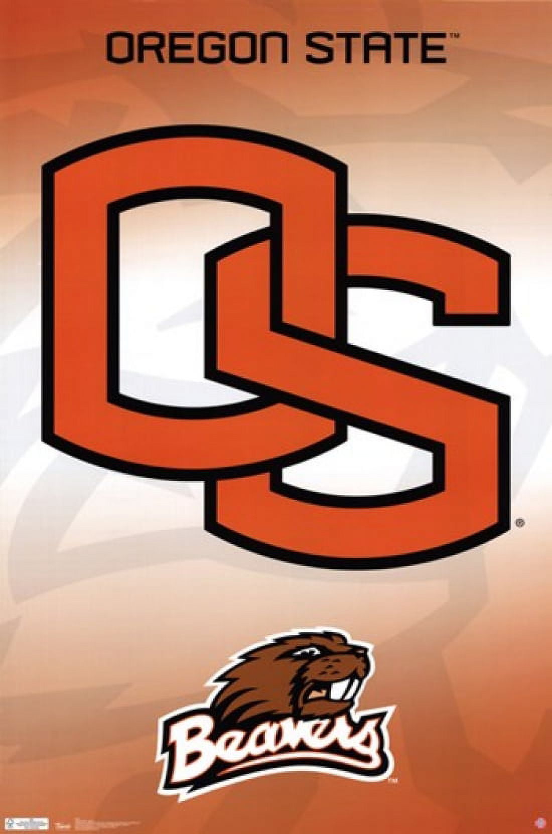 Oregon State - Logo 11 Poster Print (22 x 34) - Walmart.com