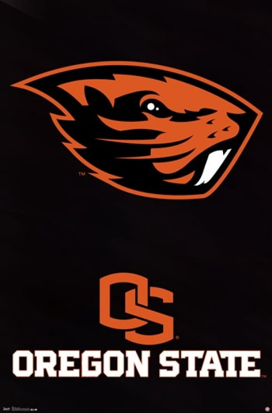 Oregon State - Logo 13 Laminated Poster Print (24 x 36) - Walmart.com