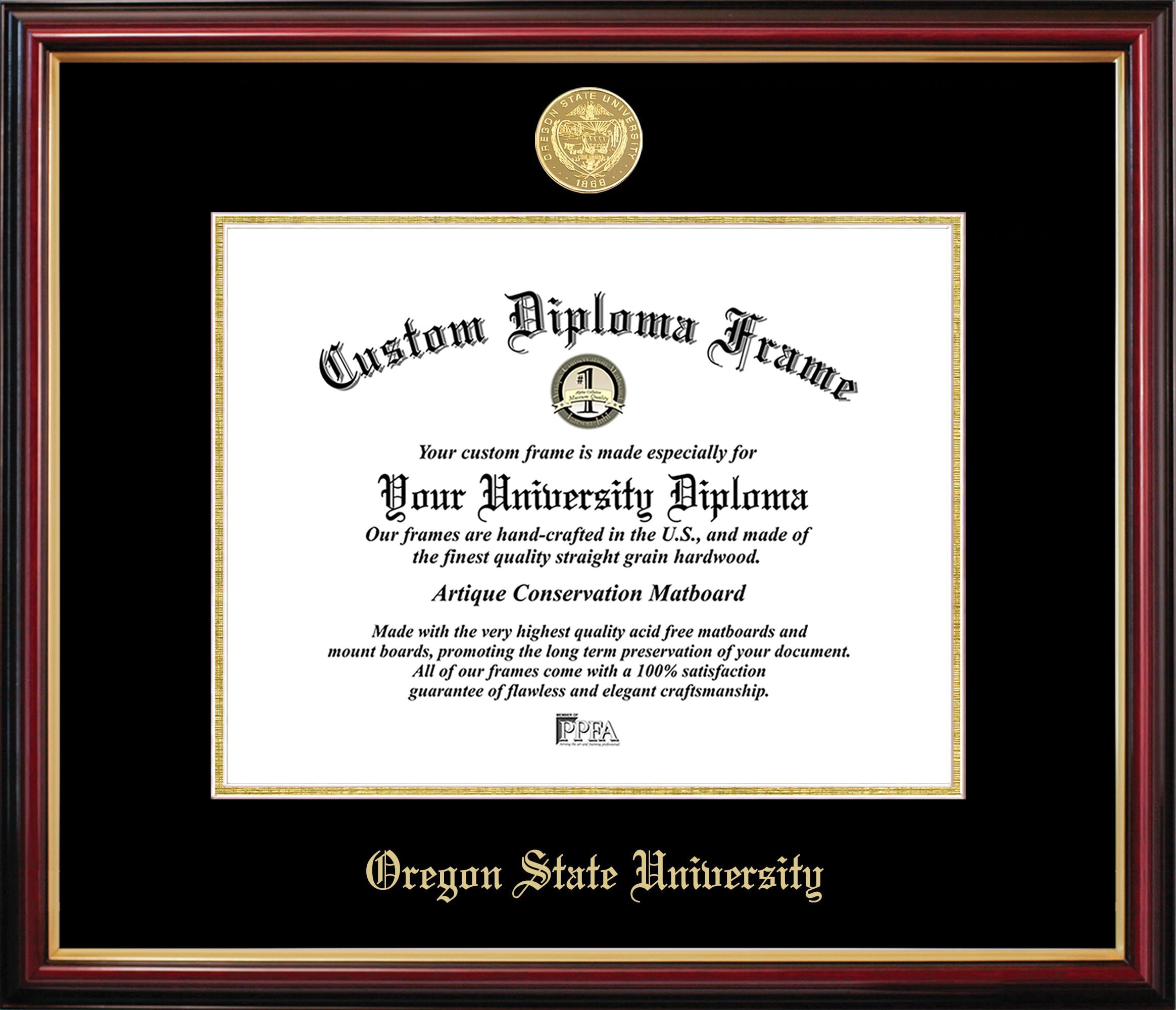Oregon State Petite Diploma Frame - Walmart.com
