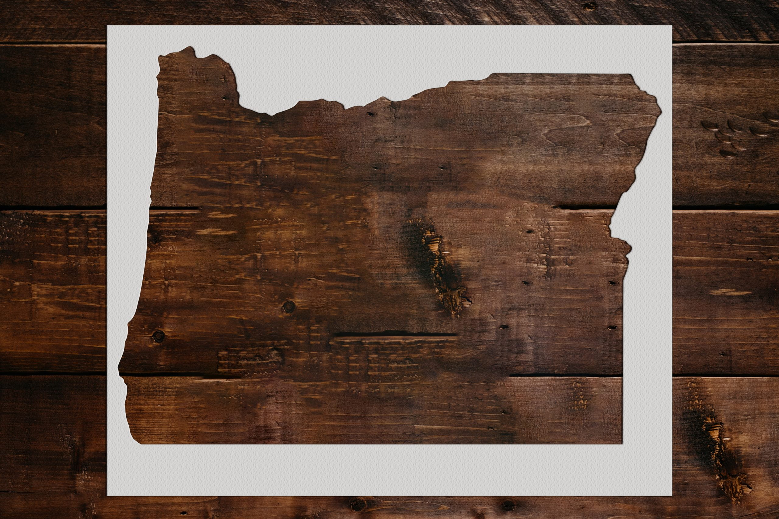 Oregon State Stencil- Art and Wall Stencil (36"x60") - Walmart.com