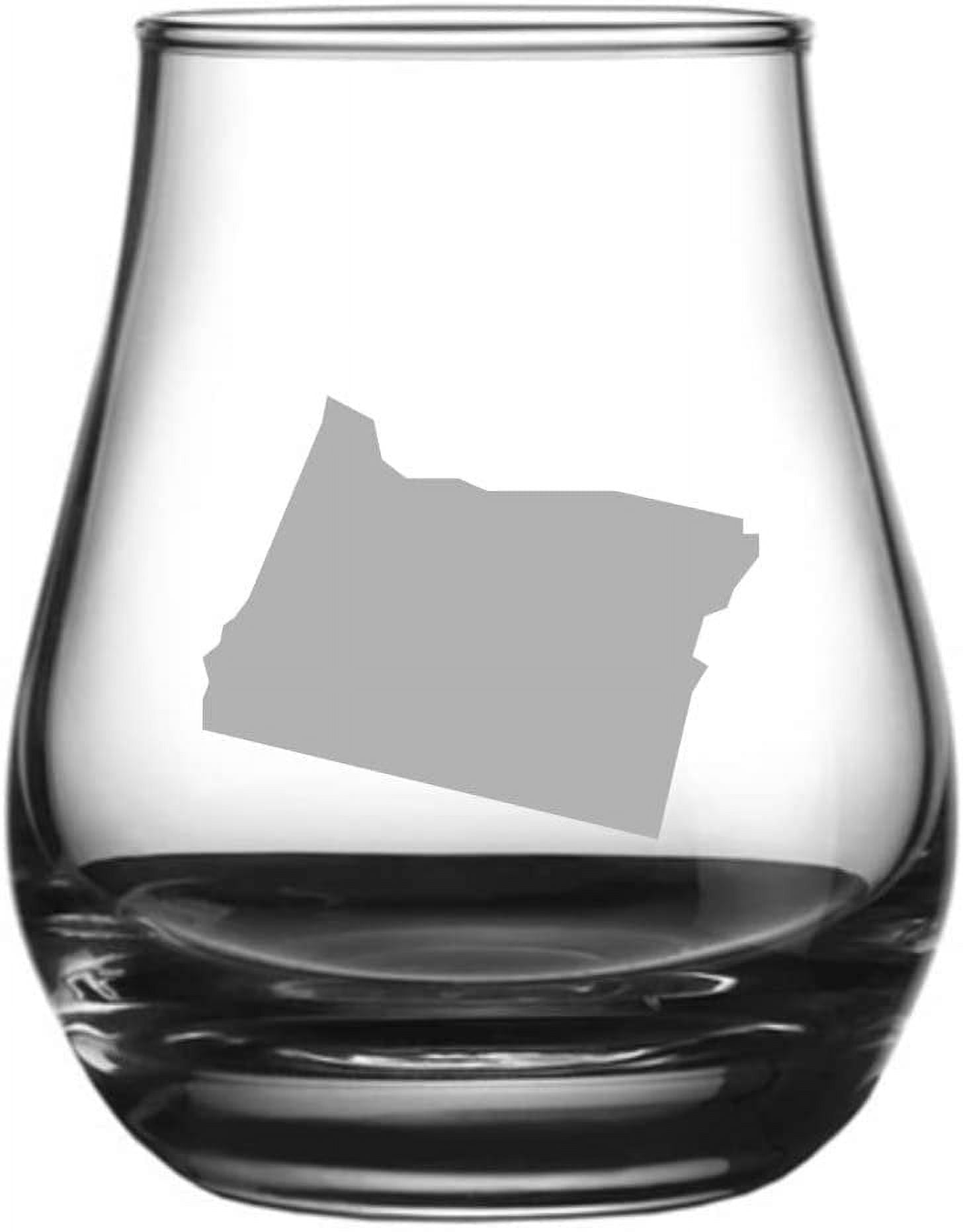 Oregon States Etched 4.1oz Spey Dram Whisky Glass - Walmart.com
