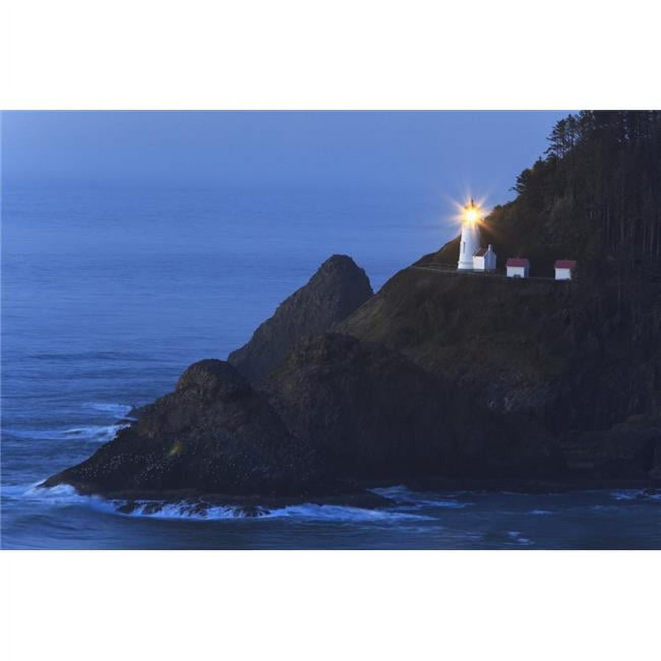 Oregon - United States of America - Heceta Head Lighthouse At Sunset ...