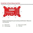 Oregon Universal Chain Saw File Measuring Tool - Professional Pitch ...