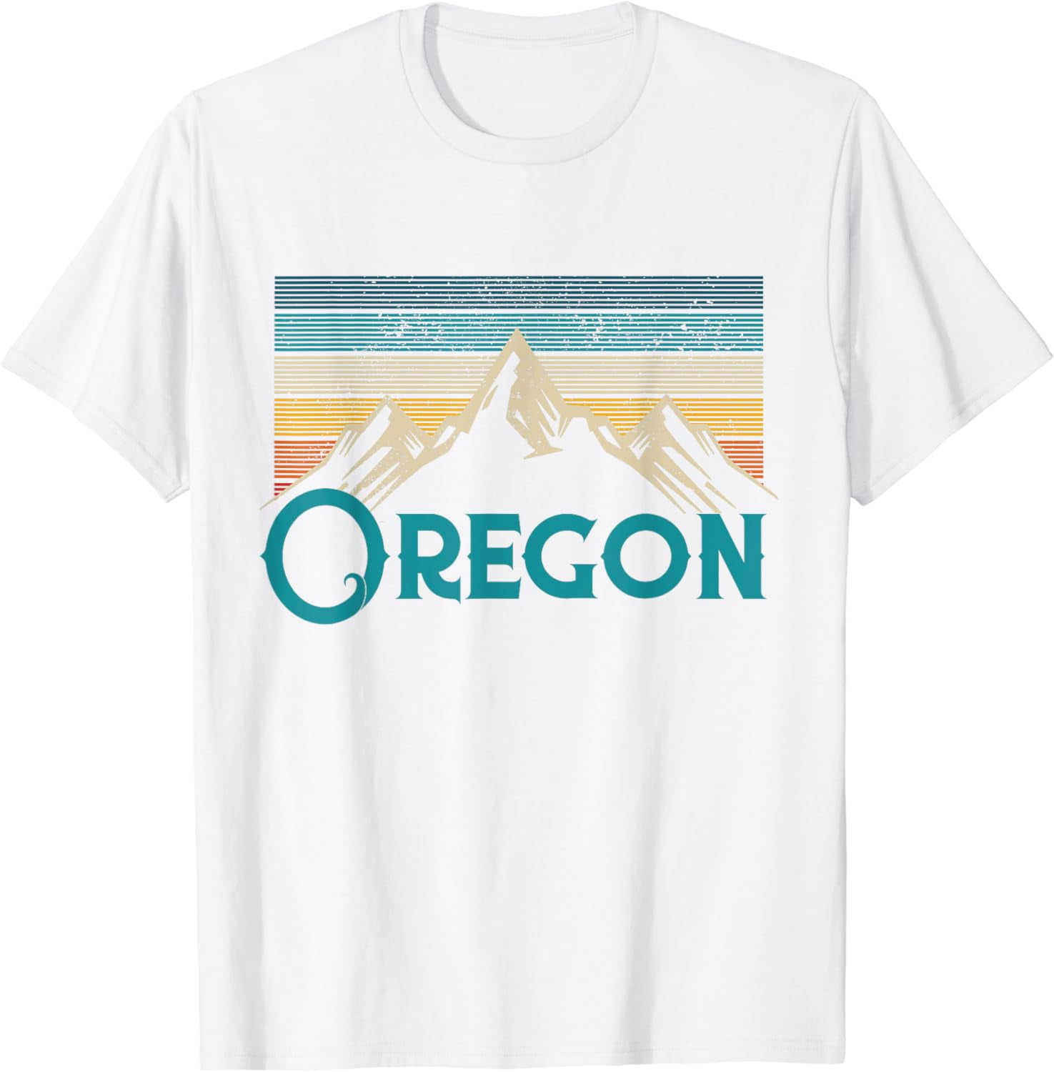 Oregon Vintage Mountains Retro Hiking Souvenir Gift T-Shirt - Walmart.com