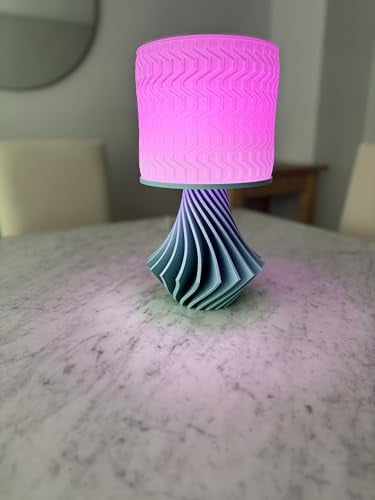 Orel Innovation-Mushroom Lamp – Modern Wave Pattern Table Lamp ...