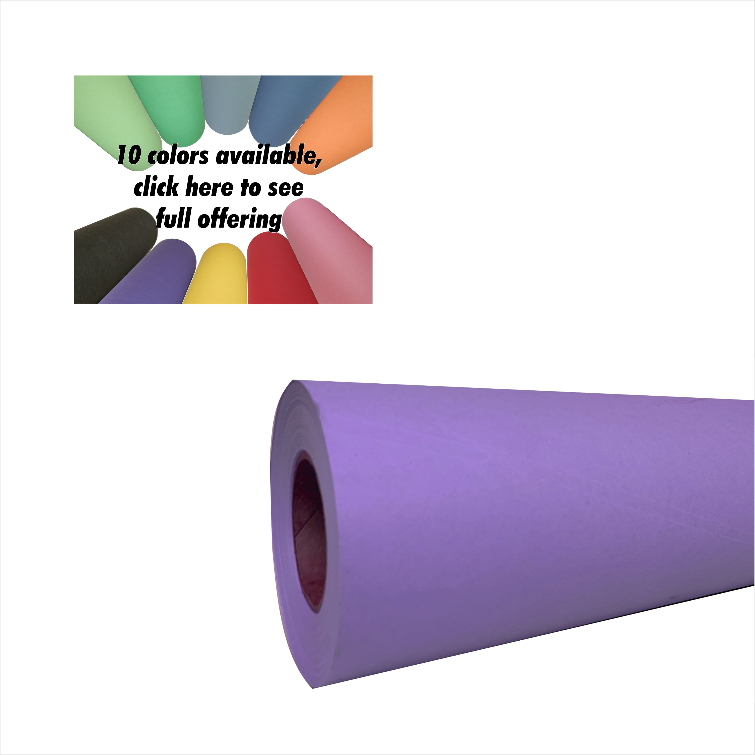 Oren International Purple Kraft Paper Roll | 48" x 200’ (2,400”) | Best ...